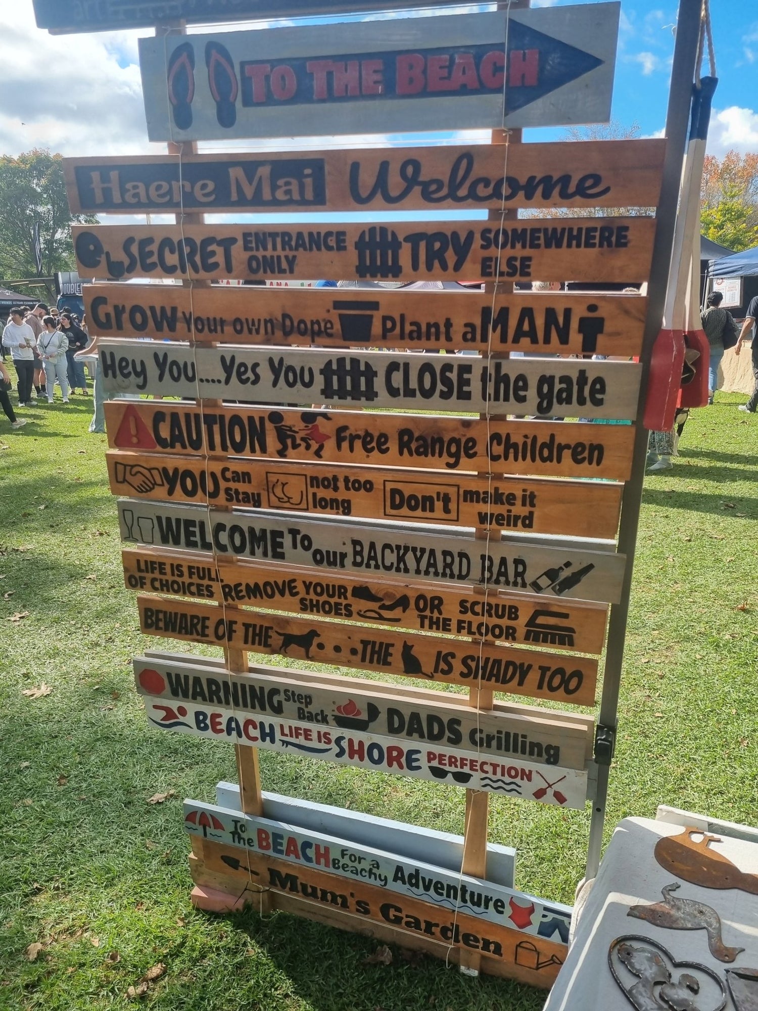 Carved wooden Art & Signs - Vintique Concepts