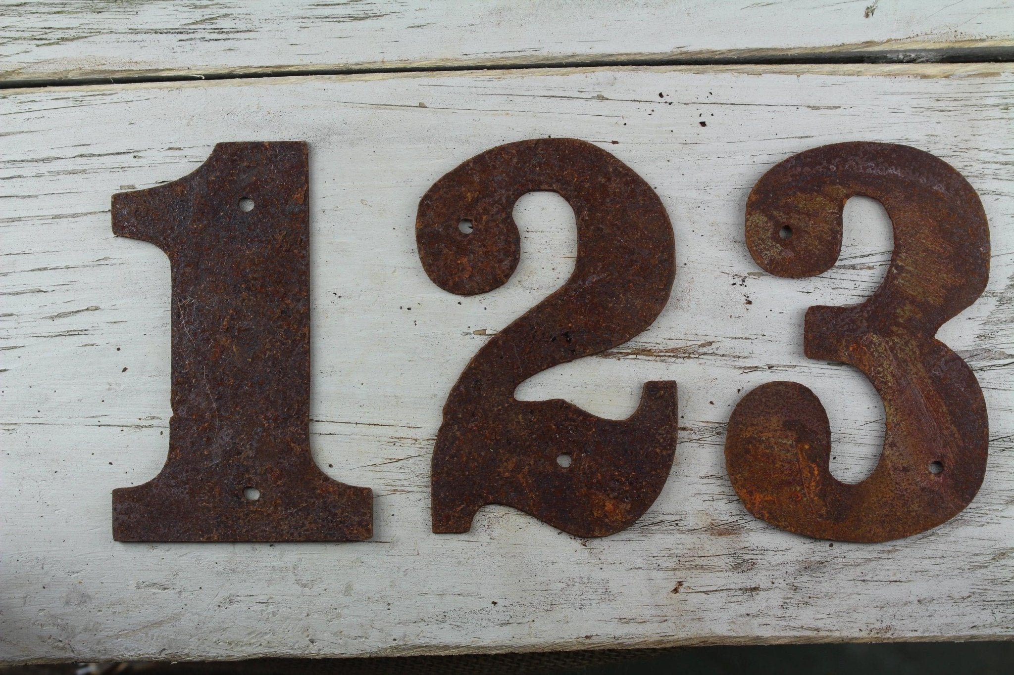 Letterbox Numbers and metal Letters - Vintique Concepts