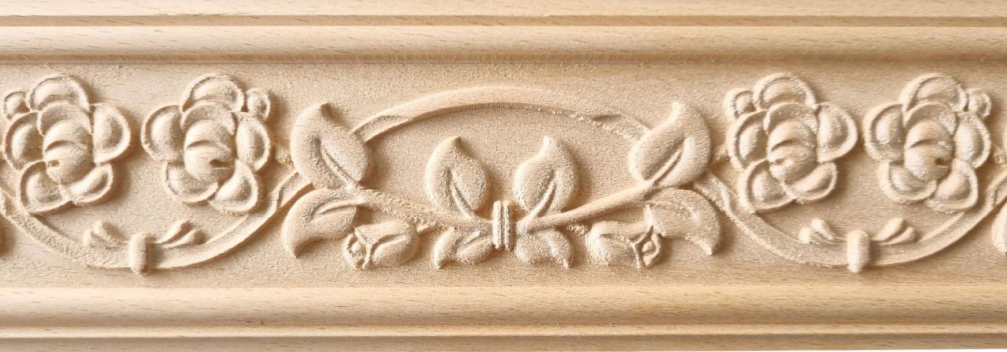 Wooden Borders and Trims - Elegant Wall and Furniture Accents