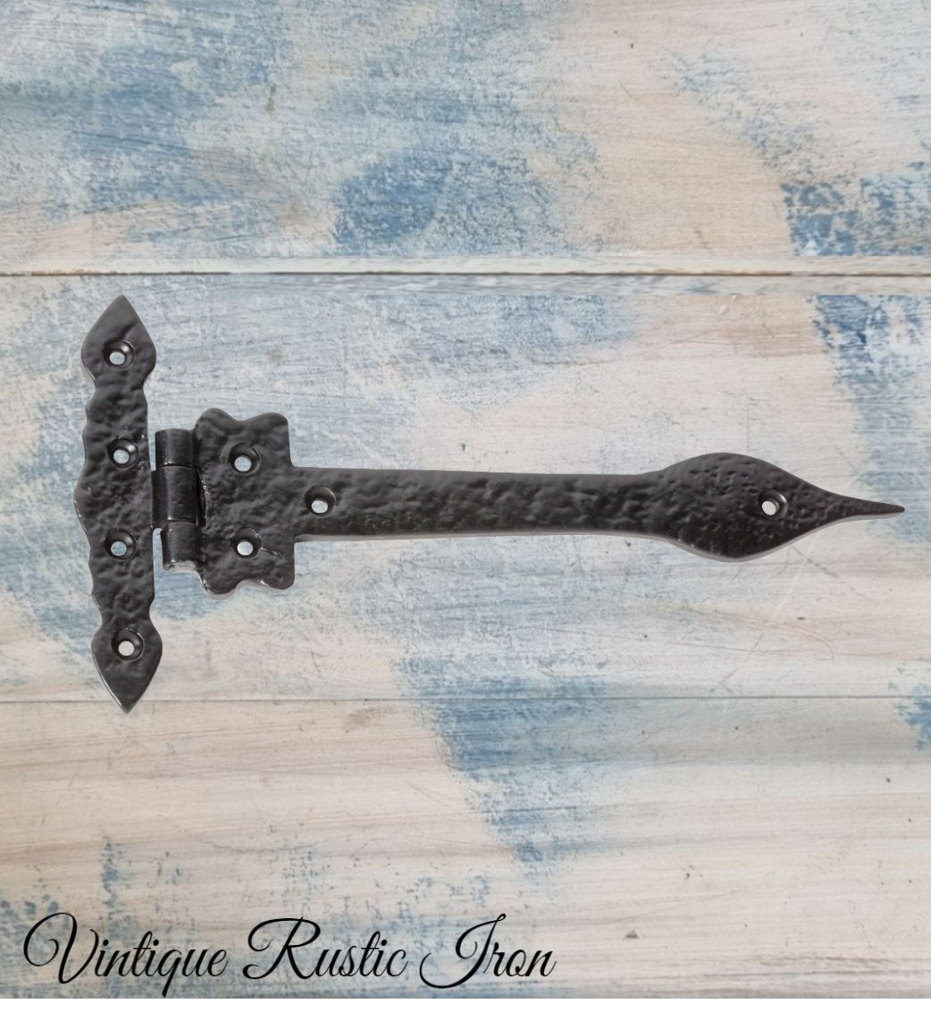 rustic door hinge-Cast Iron Rustic door or gate Spearhead hinge 235 x ...
